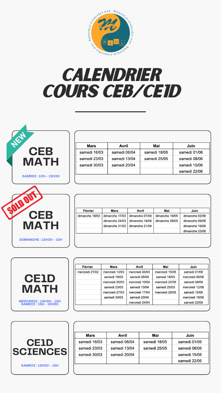 CEB & CE1D | Mathnostress.be